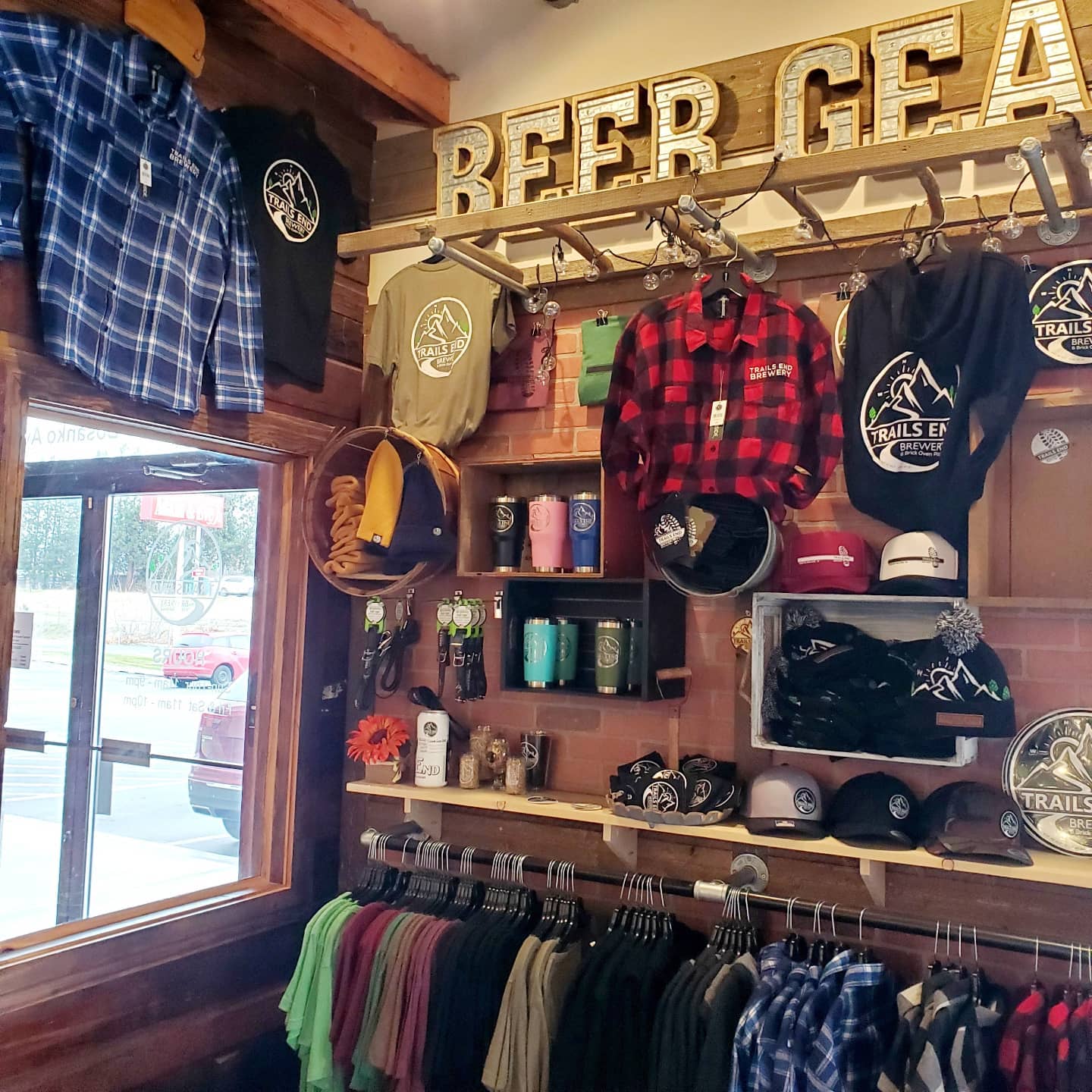 New Beer Gear! Our Beertenders Jess and Derek sporting new flannels and ...